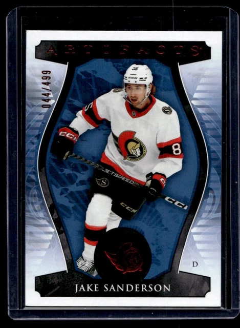 2023-24 UPPER DECK Artifacts Ruby Jake Sanderson /499 #79 EUR 3,29 ...