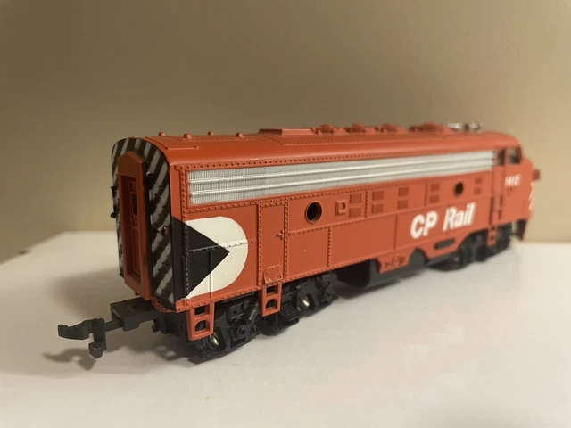BACHMANN POWERED F7 Canadian Pacific Cp Rail Engine Locomotive Ho Scale ...