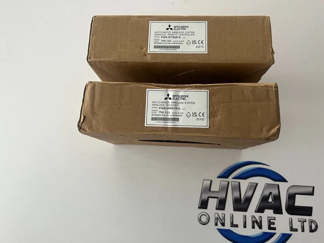 MITSUBISHI ECODAN PAR-WT60R-E Wireless Remote controller + receiver PAR ...