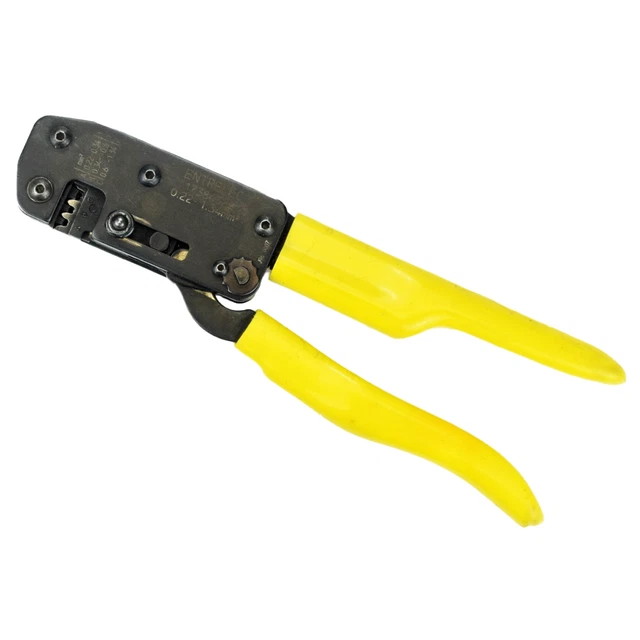 HAND CRIMP TOOL Electrical Wire Ratchet Crimper 0.22-1.34mm² | Entrelec ...