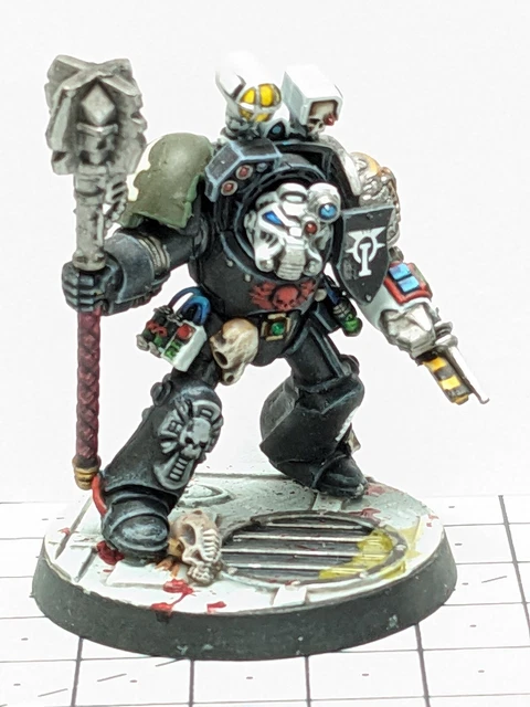 WARHAMMER 40K DEATHWATCH Terminator Squad Dark Vengeance Painted Games ...