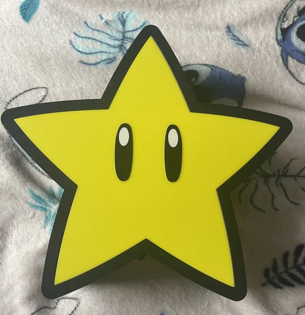 SUPER MARIO BROS, Super Star, Light, Projectors, USB/battery powered ...