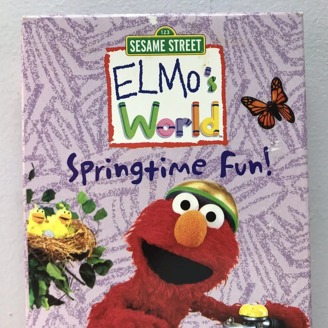 SESAME STREET ELMO'S World Springtime Fun! VHS Video Tape BUY 2 GET 1 ...