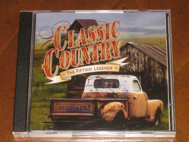 TIME-LIFE CLASSIC COUNTRY: THE FIFTIES - LEGENDS (2-Disc CD Set) BRAND ...