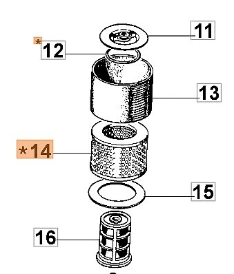 FILTRO ARIA MOTOSEGA modelli 999F 999TTA 099900898R OLEOMAC EUR 27,00 ...