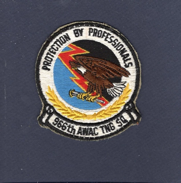 ORIGINAL 1970S 966TH E-3 Sentry Awacs USAF Early Warning Training ...