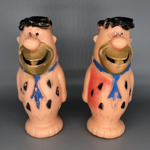 VINTAGE PLASTIC FRED Flintstone Hanna-Barbera Toy Figure~ FS1 £4.72 ...