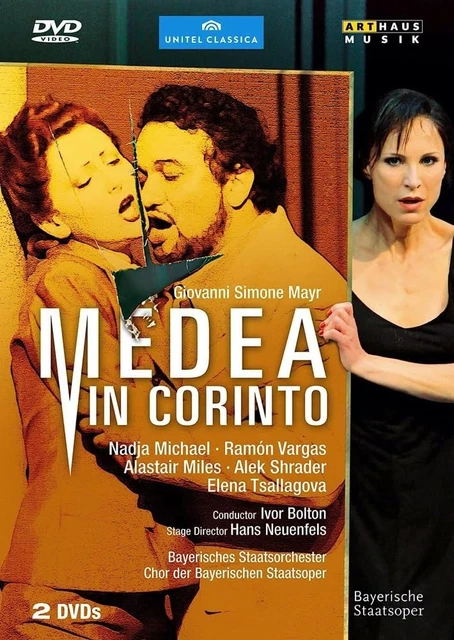 MEDEA IN CORINTO (DVD) Nadja Michael Ramón Vargas Alastair Miles Alex ...