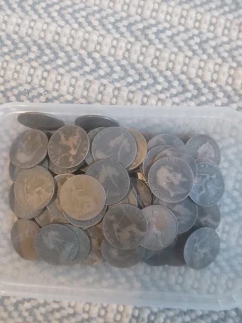 VERY RARE OLD british 1p coins over 100 years old £51.66 - PicClick UK