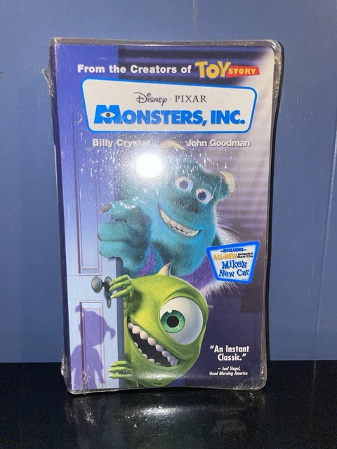 NEW SEALED DISNEY Pixar MONSTERS INC. VHS Video 2001 Blue Tape £16.00 ...