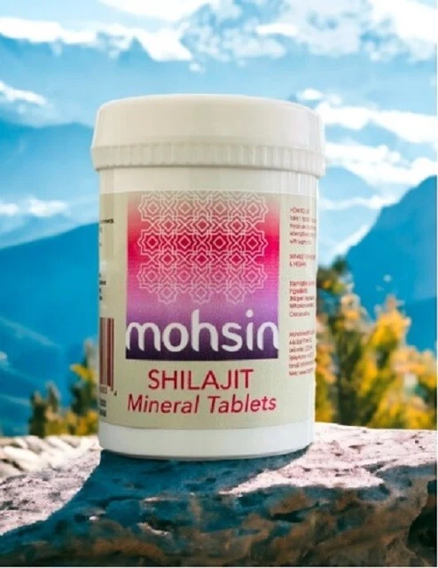 MOHSIN ® SHILAJIT Mineral TAB - Boost Vitality with Herbal Remedy £24. ...
