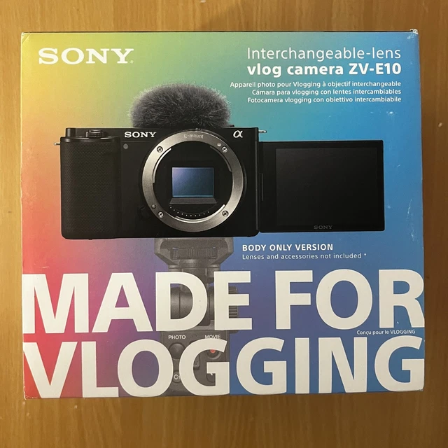 SONY ALPHA ZV-E10 APS-C Mirrorless Interchangeable Lens Vlog Camera £516.67 - PicClick UK