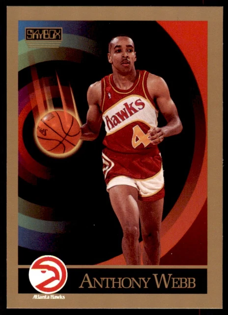 1990-91 SKYBOX NBA Anthony Webb. Atlanta Hawks #10 EUR 1,92 - PicClick FR
