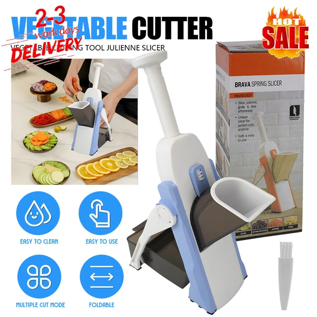 NEW KITCHEN FOOD Chopper Vegetable Slicer Mandolin Dicer Grater Multifunction UK £12.89 ...
