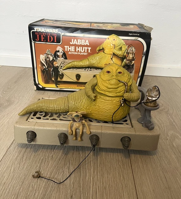 STAR WARS KENNER Vintage Jabba the Hutt con Salacious B. Briciola ...