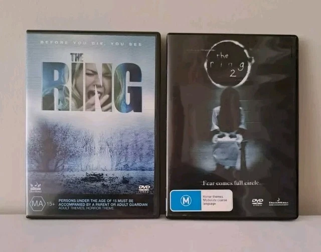 THE RING & The Ring 2 DVD Supernatural Horror 2 X movies Region 4 LLM3 $7.95 - PicClick AU