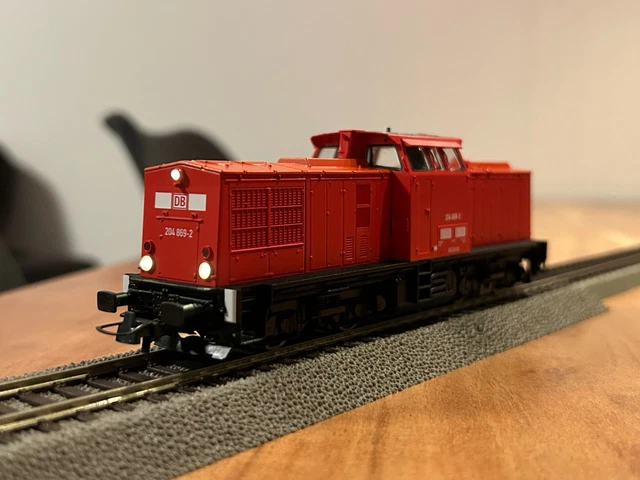 ROCO 51285 H0 Diesellok BR 204 869-2 DB AG verkehrsrot digital DCC ...