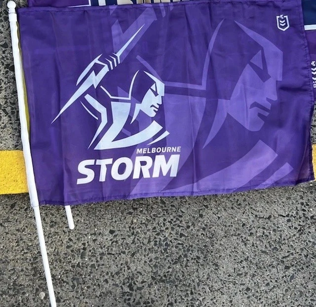 MELBOURNE STORM NRL 2025 Grand Final FLAG Accor Stadium Sydney ...