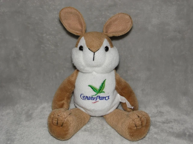 CENTRE PARCS BROWN bunny soft toy rabbit comforter £10.45 - PicClick UK