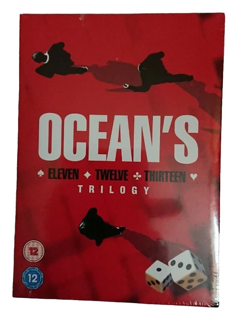 OCEAN'S TRILOGY -ELEVEN Twelve Thirteen Complete Collection DVD R2 Sealed! EUR 5,89 - PicClick IT