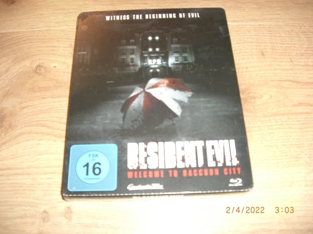 RESIDENT EVIL WELCOME to Raccoon City Blu-Ray Steelbook NEU £24.76 ...