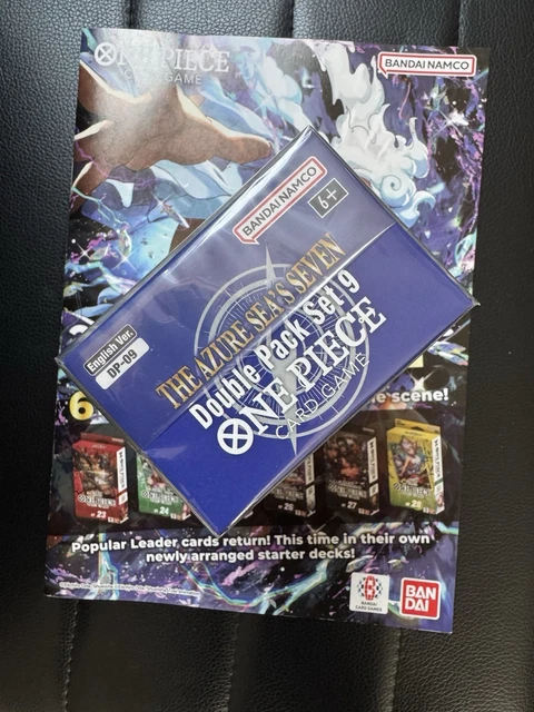 ONE PIECE [OP14] The Azure Sea’s Seven Double Pack Set 9 [ENG] Sealed £ ...