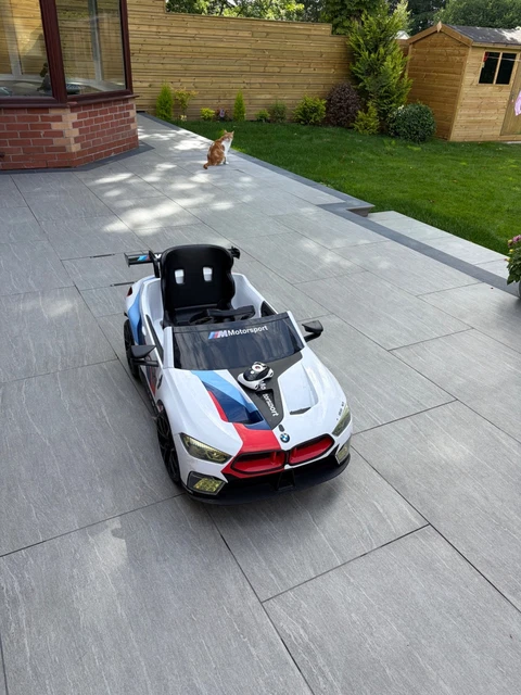 KIDS BMW ELECTRIC car fully working with remote control. £83.90 ...