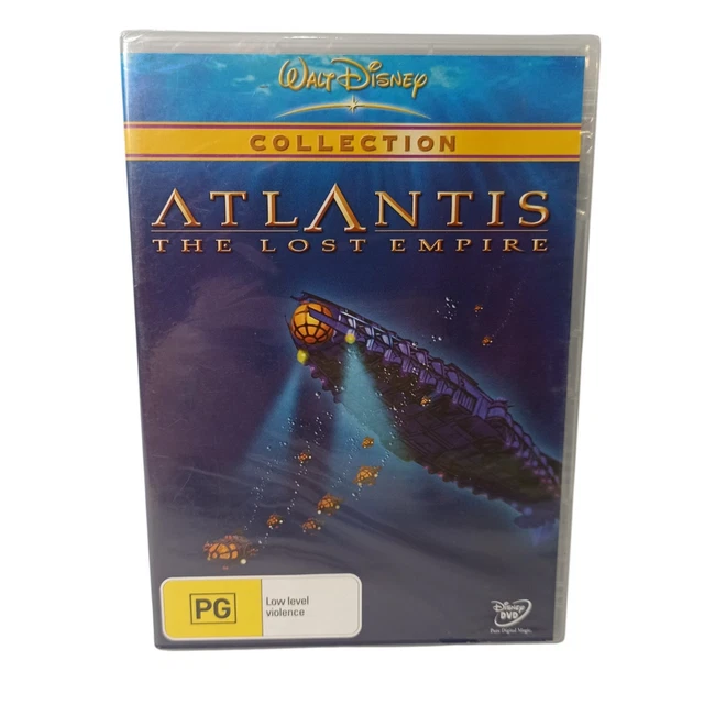 ATLANTIS THE LOST Empire DVD Animation Adventure Fantasy Region 4 Brand ...