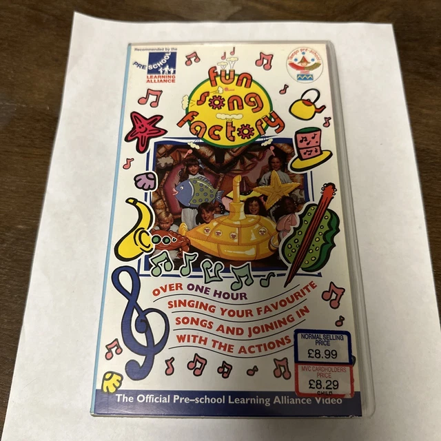 FUN SONG FACTORY VHS Video Tape - Pal - BBC Children’s - Rare £22.48 ...