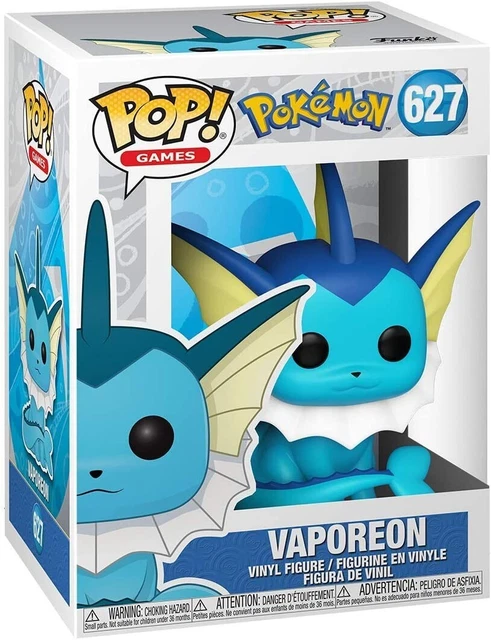 BOX DAMAGED!! FUNKO Pop! Games: Pokemon - Vaporeon Vinyl Figure £14.99 ...