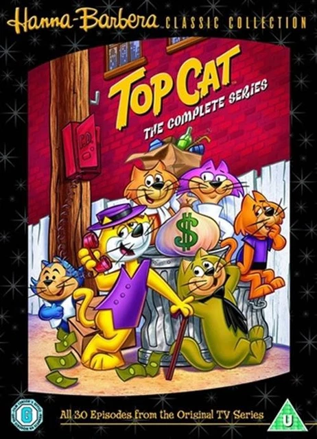 TOP CAT COMPLETE Series Kids Childrens DVD Boxset 5 Disc Box Set £44.99 ...