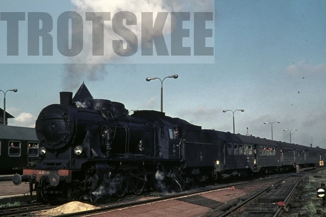 35MM SLIDE PKP Poland Railways Steam Loco Ok22 28 Stargard 1975 Original Polish £3.99 - PicClick UK