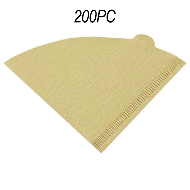 BREW BETTER 200 Eco Friendly V02 Brown Filter Papers for Hario Machines ...