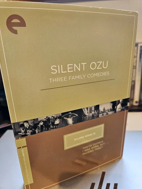 SILENT OZU: THREE Family Comedies (Criterion Collection-Eclipse) (DVD ...