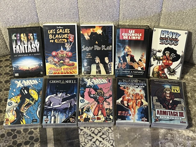 LOT DE CASSETTES VHS , Animé EUR 60,00 - PicClick FR