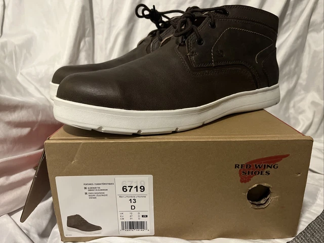 RED WING SHOES Cross Lite Safety Toe Chukka Work Boot Men's Size 13D ...
