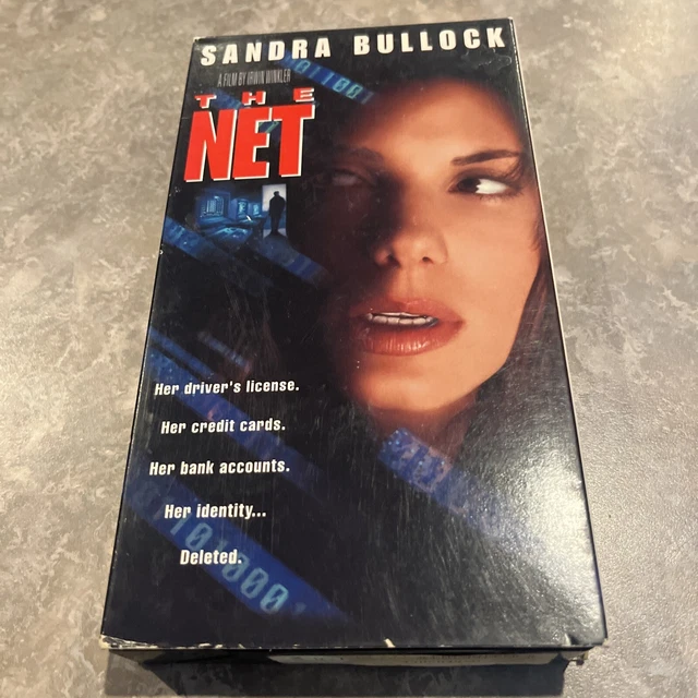 THE NET (VHS) Sandra Bullock,Jeremy Northam,Dennis Miller **TESTED** £2 ...