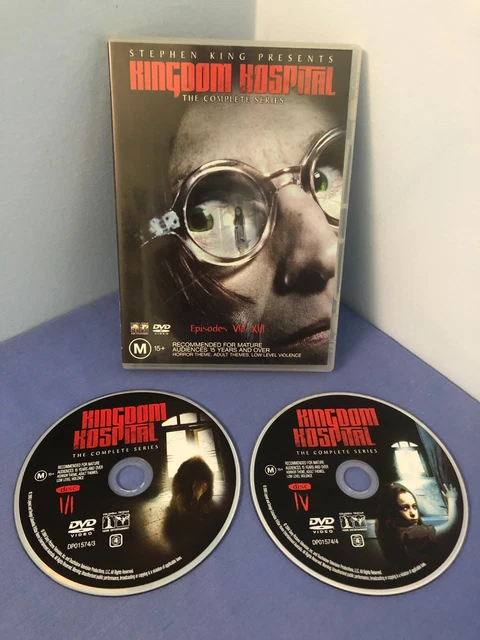 KINGDOM HOSPITAL 2004 Series Stephen King Episode VII-XII 8-13 Disc 3 ...