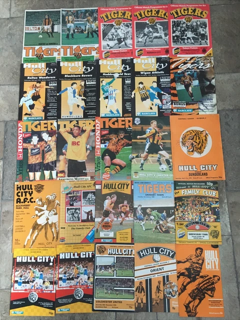 JOB LOT HULL City Home Programmes £3.00 - PicClick UK