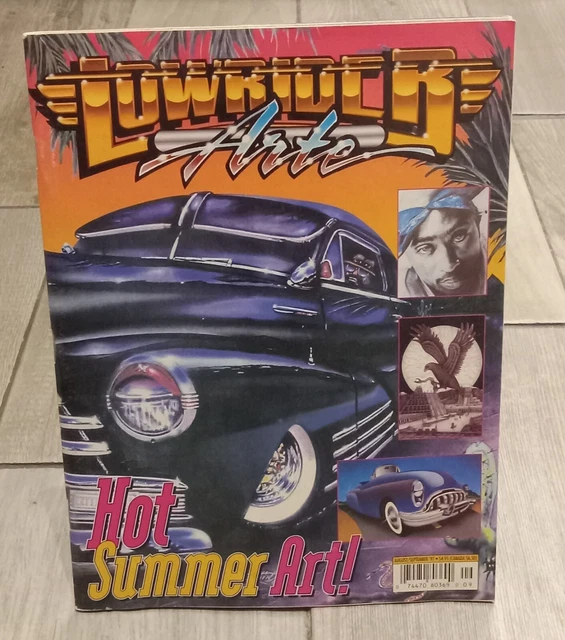 LOWRIDER ARTE MAGAZINE August/September '97 Vintage Lowrider Magazine ...