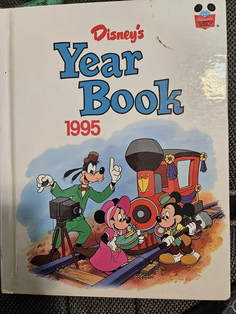 VINTAGE DISNEY'S YEAR Book 1995 Yearbook Walt Disney Wonderful World of ...