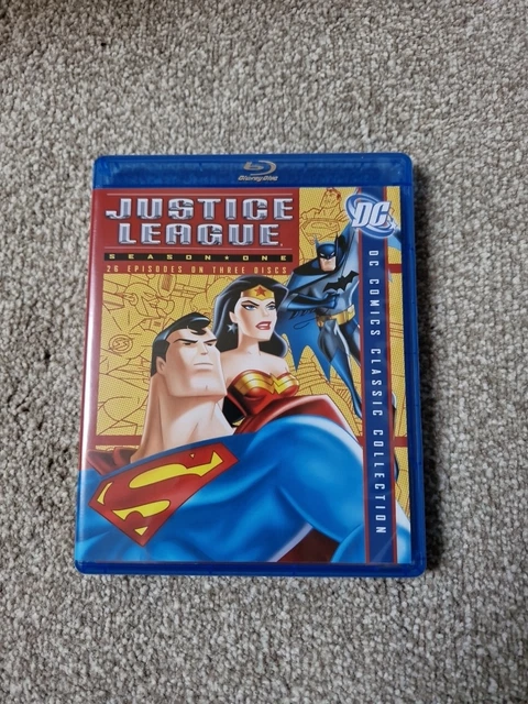 JUSTICE LEAGUE SEASON one DC comics classics collection blu ray (import ...