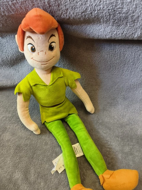 DISNEY STORE AUTHENTIC Peter Pan Plush Soft Toy 21 inch £9.99 - PicClick UK