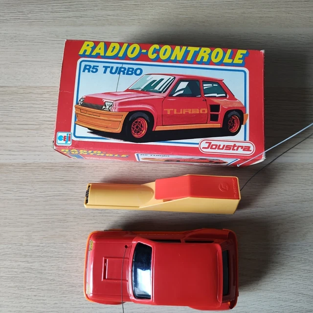 VOITURE JOUSTRA RENAULT R5 Turbo Radio Commande Avec Boite Et ...
