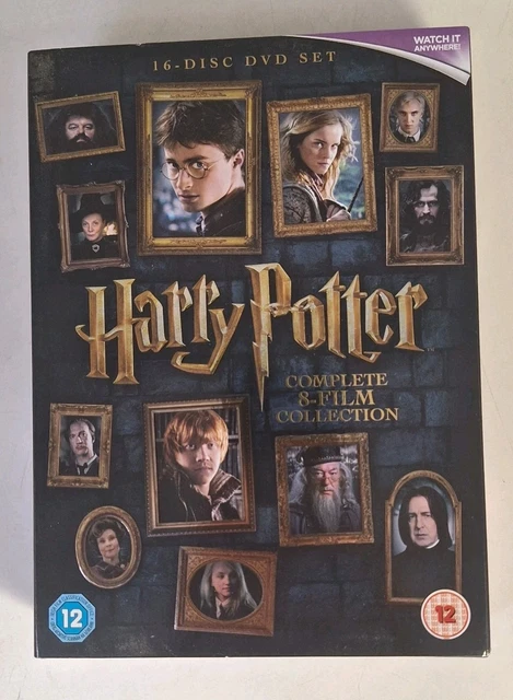 HARRY POTTER COMPLETE 8-Film Collection DVD Box Set Good Condition £7. ...