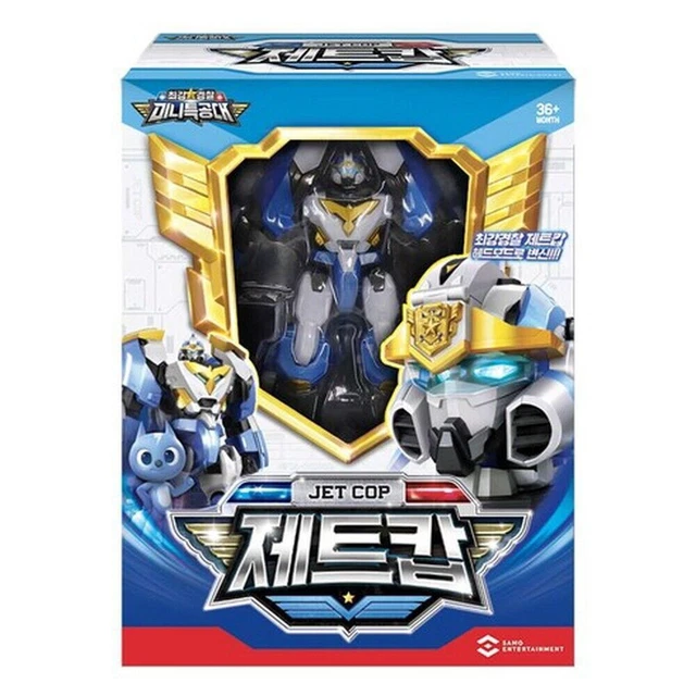 MINIFORCE SUPER COPS Police JET COP Robot Jouet Super Power Figure 제트캅 ...