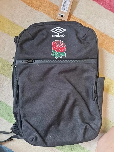 ENGLAND RUGBY RFU World Cup Umbro Messenger Bag / Backpack / Rucksack ...