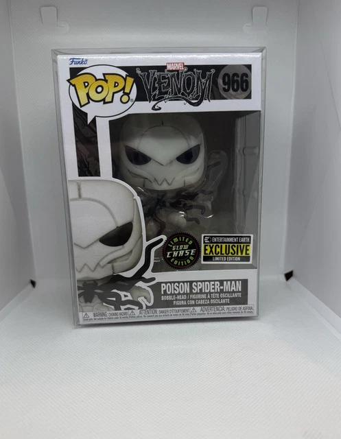 FUNKO POP! VINYL: Marvel - Poison Spider-Man (Chase) (Glows in the Dark ...