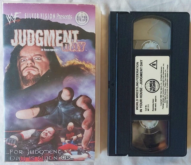 WWF JUDGMENT DAY: In Your House 1998 VHS video - Rare UK version ...