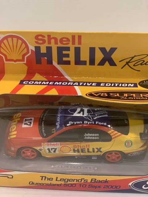 CLASSIC CARLECTABLES 2017-6 Johnson’s Shell Helix Ford Falcon 1/43 ...